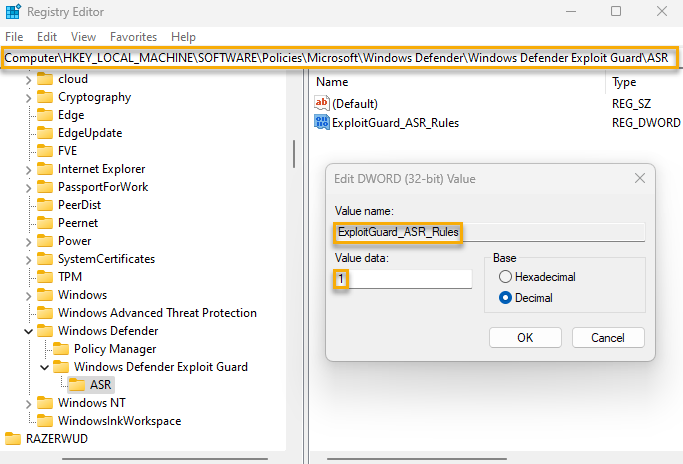 Ensure 'Configure Attack Surface Reduction rules' is set to 'Enabled' (CIS LEVEL 1)