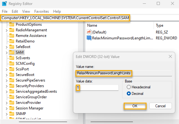 Ensure 'Relax minimum password length limits' is set to 'Enabled' (CIS LEVEL 1)