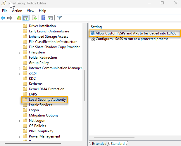 Ensure 'Allow Custom SSPs and APs to be loaded into LSASS' is set to 'Disabled' (CIS LEVEL 1)