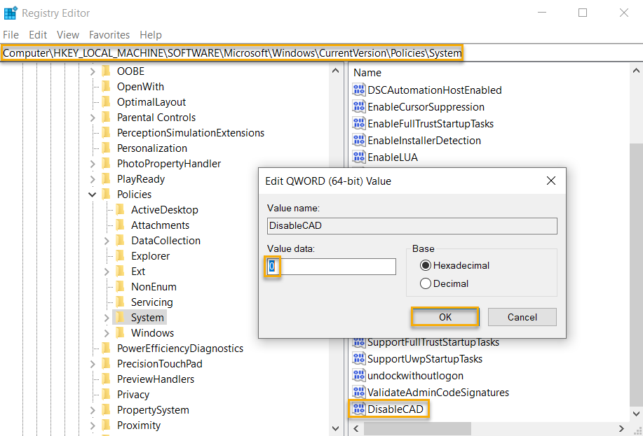 Ensure 'Interactive logon: Do not require CTRL+ALT+DEL' is set to ...