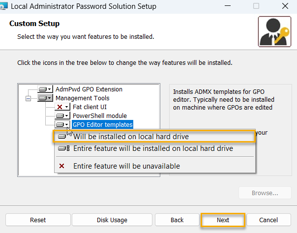 18.3.1 Ensure LAPS AdmPwd GPO Extension / CSE is installed (MS only ...