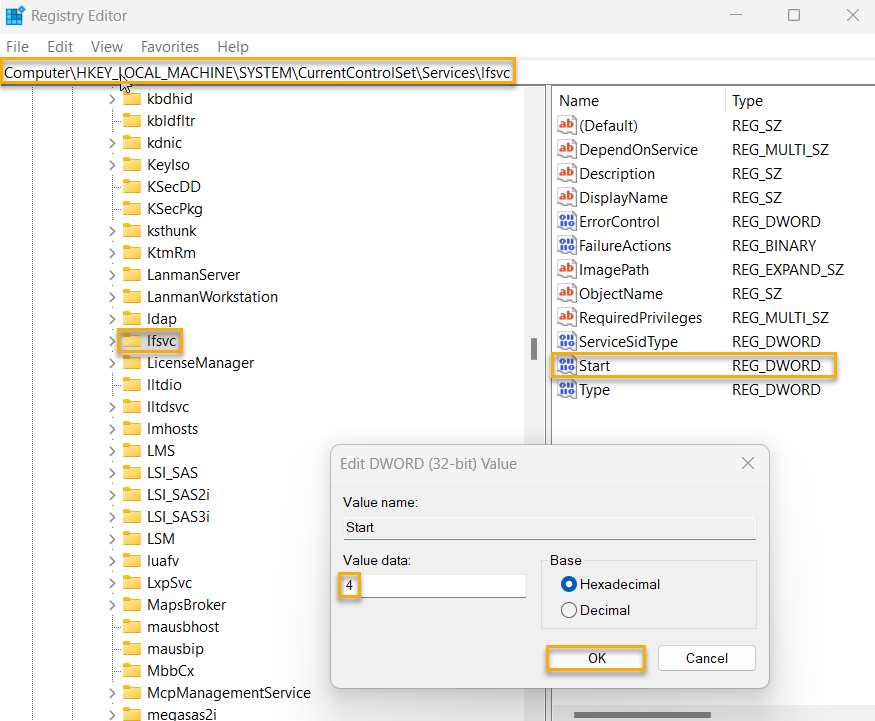 Ensure 'Geolocation Service (lfsvc)' is set to 'Disabled' (CIS LEVEL 2)