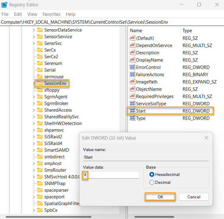 Ensure 'Remote Desktop Configuration (SessionEnv)' is set to 'Disabled' (CIS LEVEL 2)