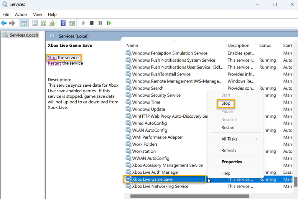 Ensure 'Xbox Live Game Save (XblGameSave)' is set to 'Disabled' (CIS LEVEL 1)