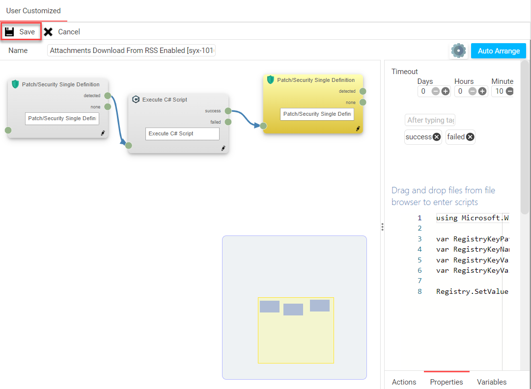 Automated Remediation Workflow