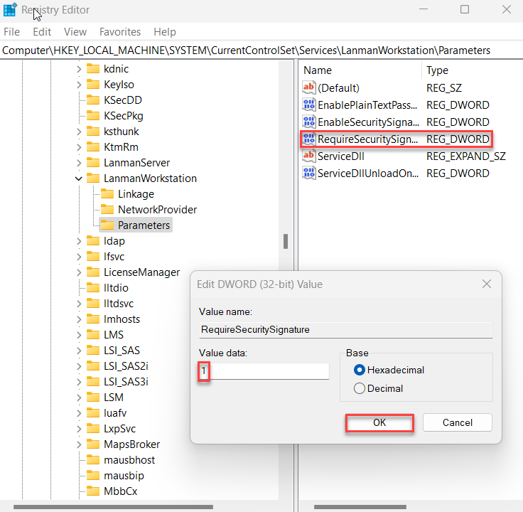 SMB Security Signatures Not Enabled