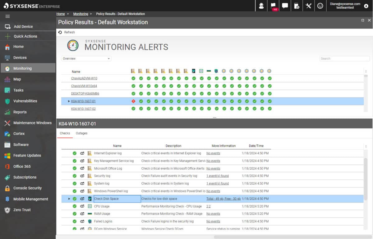 Remote Monitoring and Management - Syxsnse